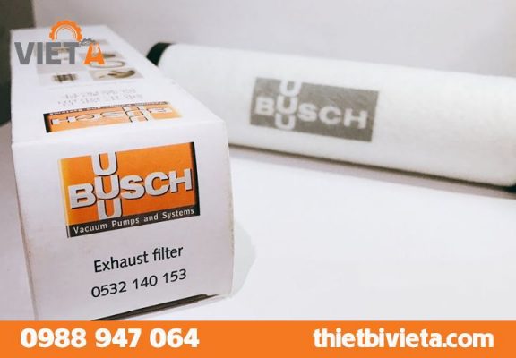 Lọc tách dầu bơm chân không Busch 0532 140 153 | Thiết Bị Việt Á