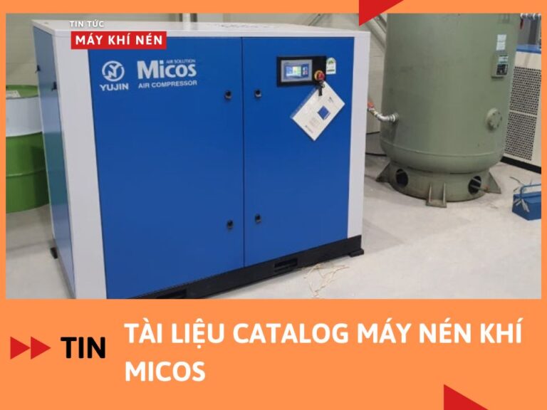 Tài liệu Catalog máy nén khí Micos 2026 | Thiết Bị Việt Á